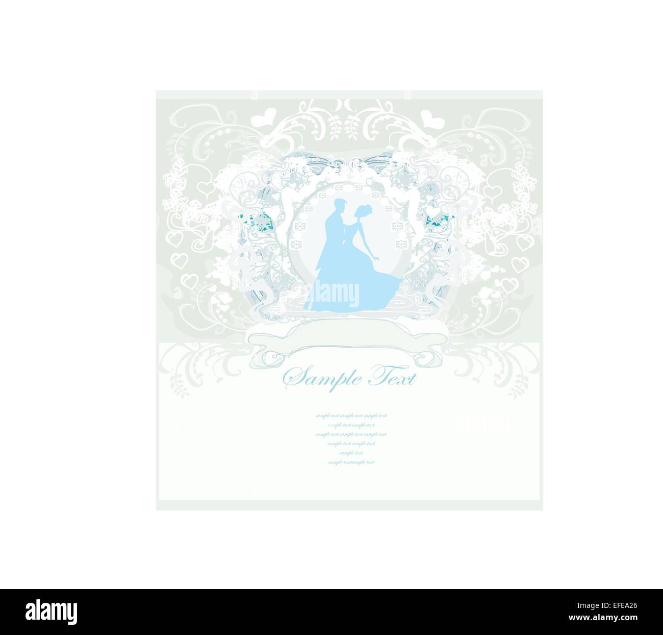 Ballroom wedding dancers - invitation Stock Vector Image & Art - Alamy