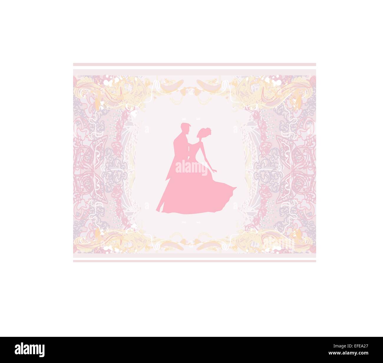 Ballroom dancers - invitation Stock Vector Image & Art - Alamy