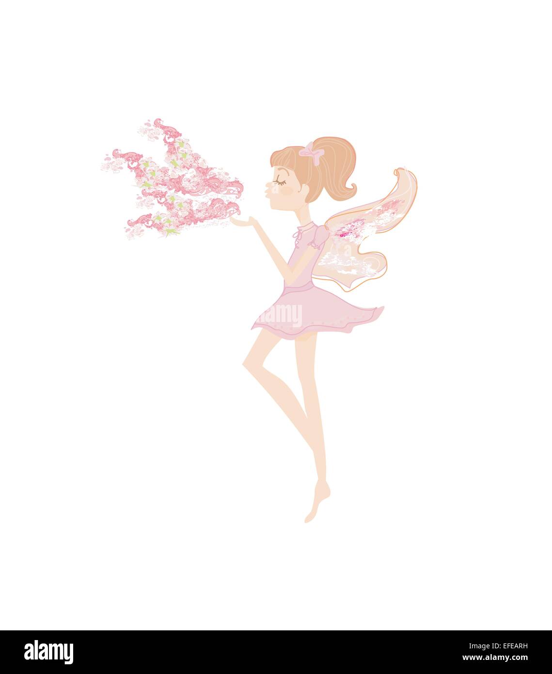 beautiful fairy vector graphic Stock Vector Image & Art - Alamy