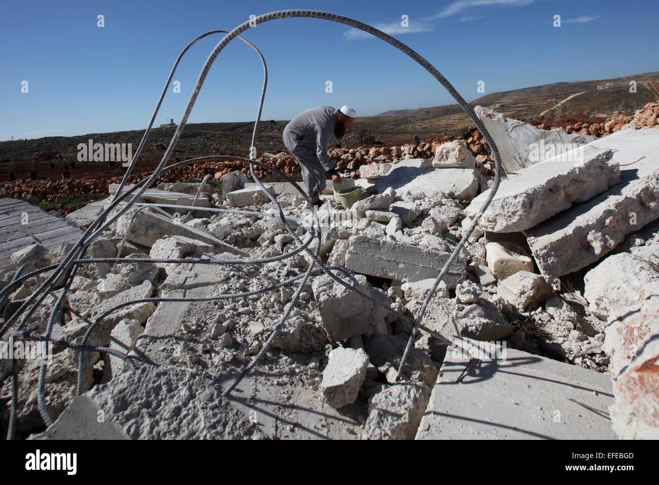 Qusra village hi-res stock photography and images - Alamy