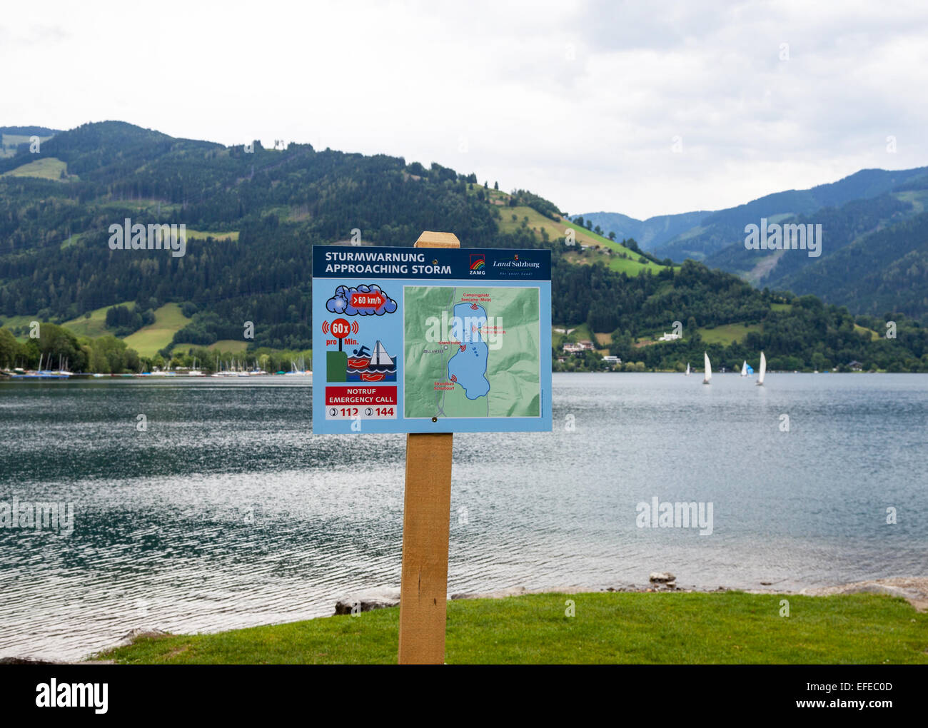 Lakeside sign hi-res stock photography and images - Alamy