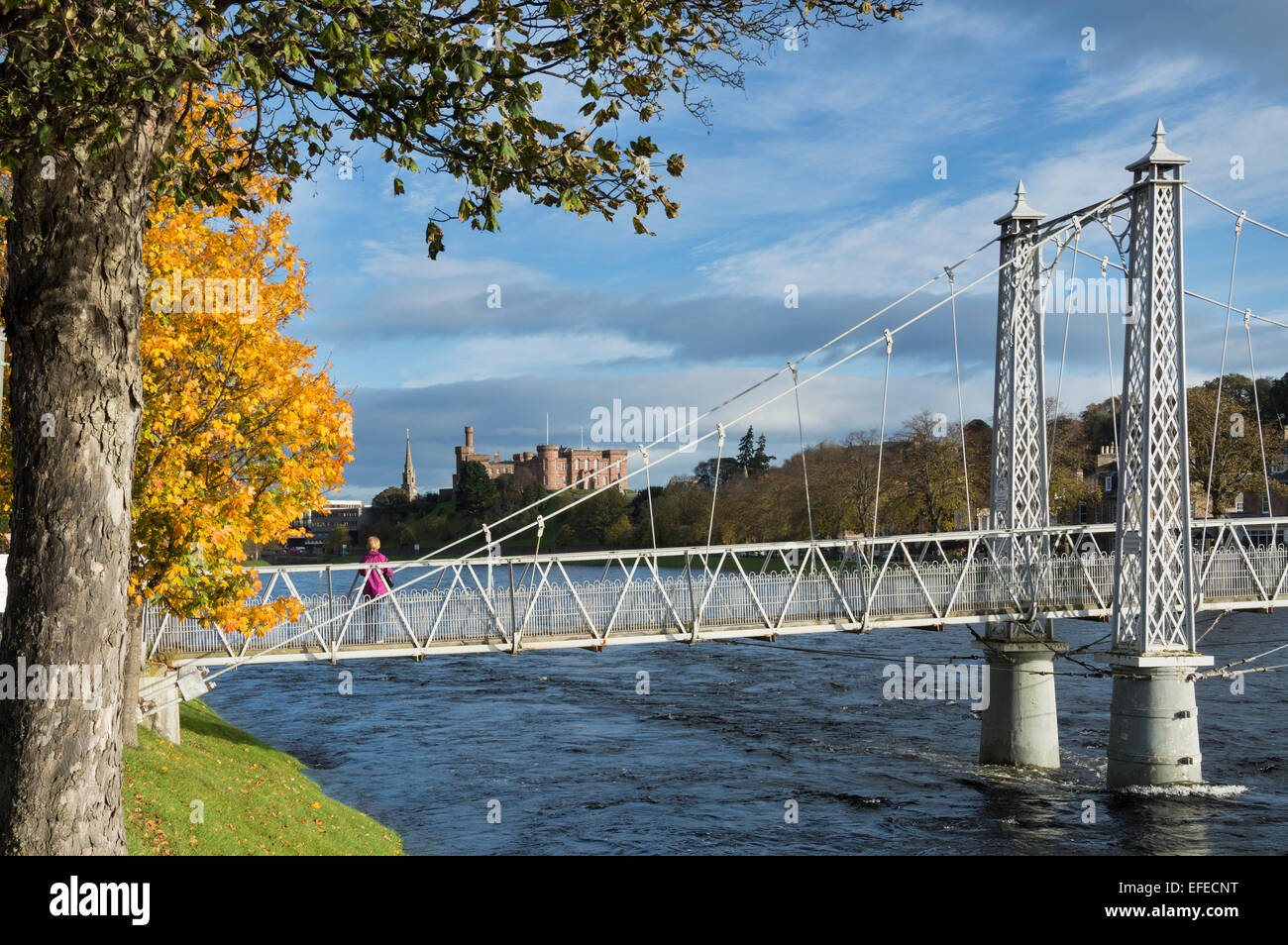 River ness inverness castle inverness hi-res stock photography and ...