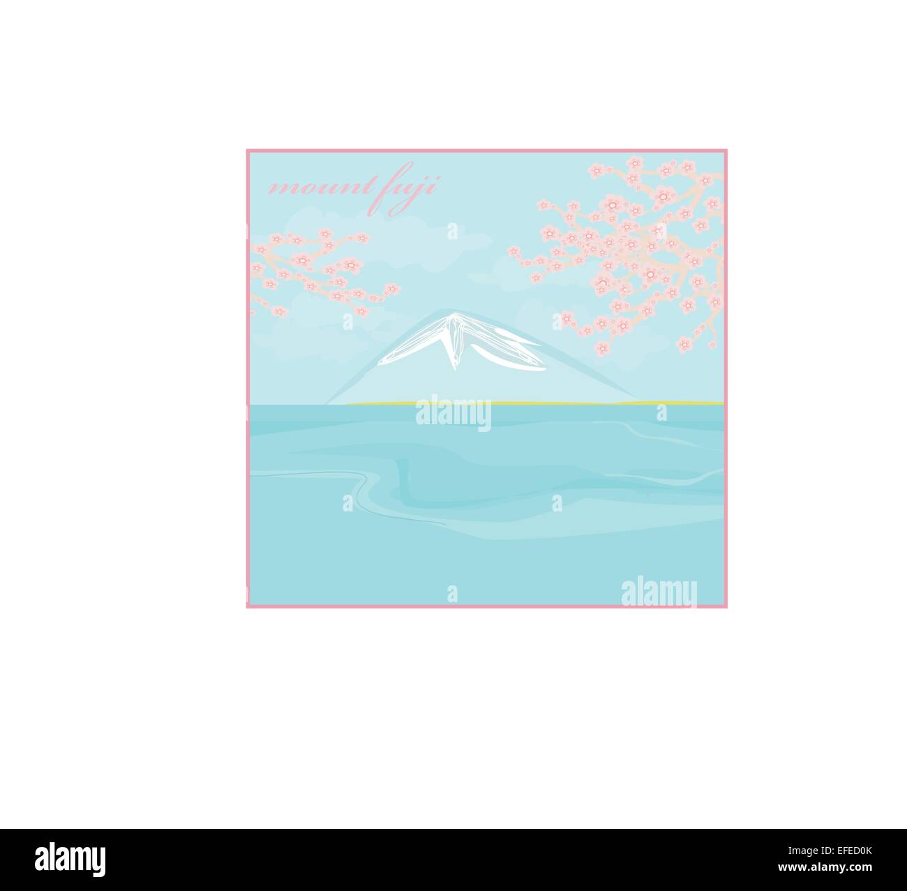 Peak sakura Cut Out Stock Images & Pictures - Alamy