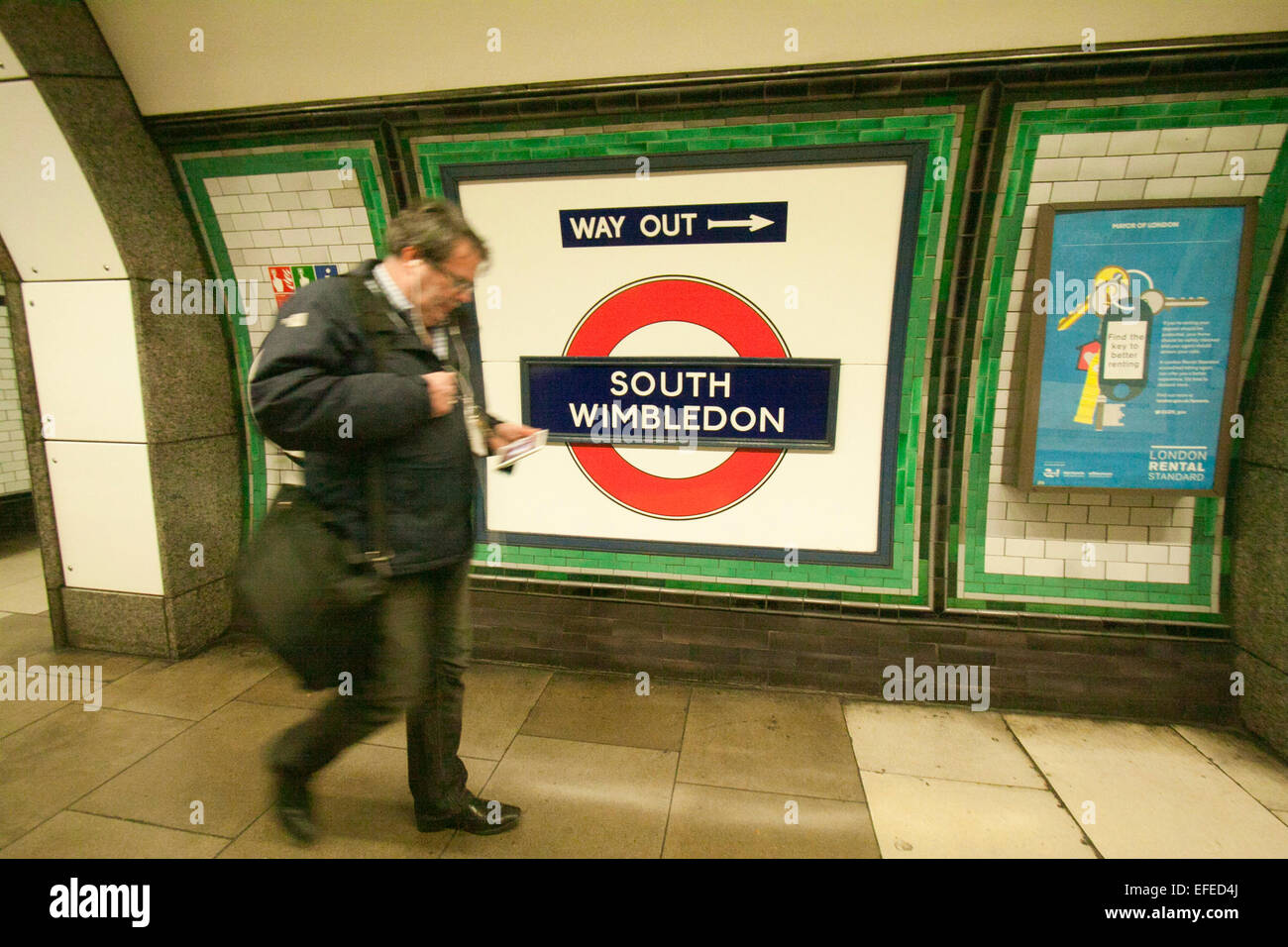 Wimbledon Underground Station High Resolution Stock Photography and ...