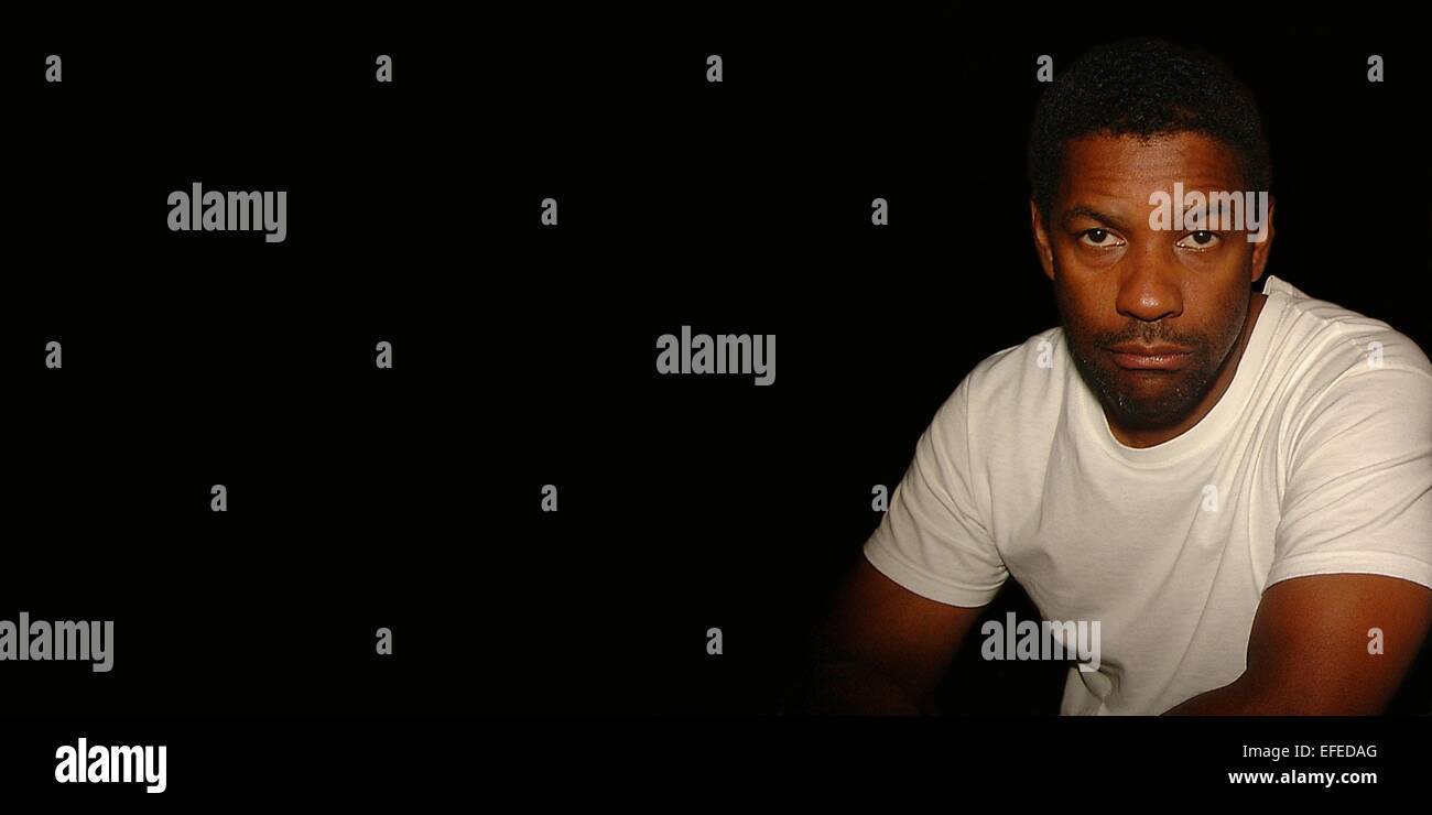 Studio portrait of Danzel Washington Actor Celebrity VIP Stock Photo ...