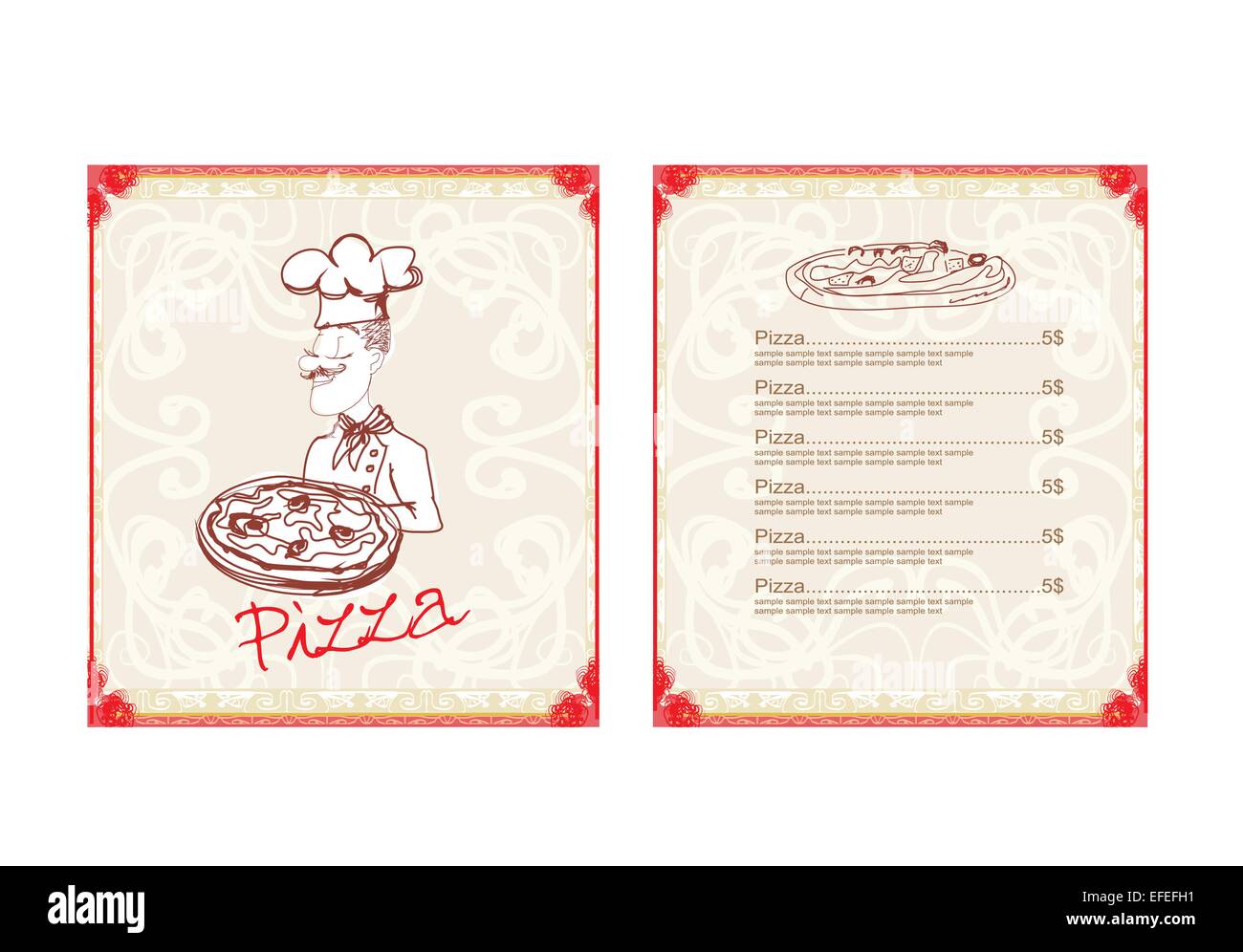 Lunch office italy Stock Vector Images - Alamy