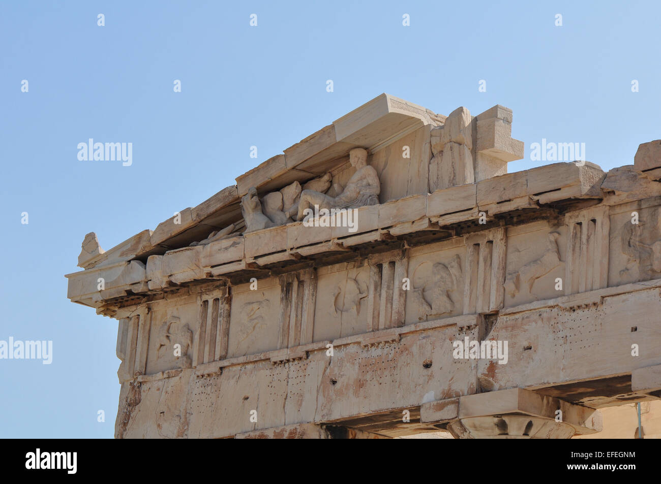 Parthenon temple of Athens, Greece Stock Photo - Alamy