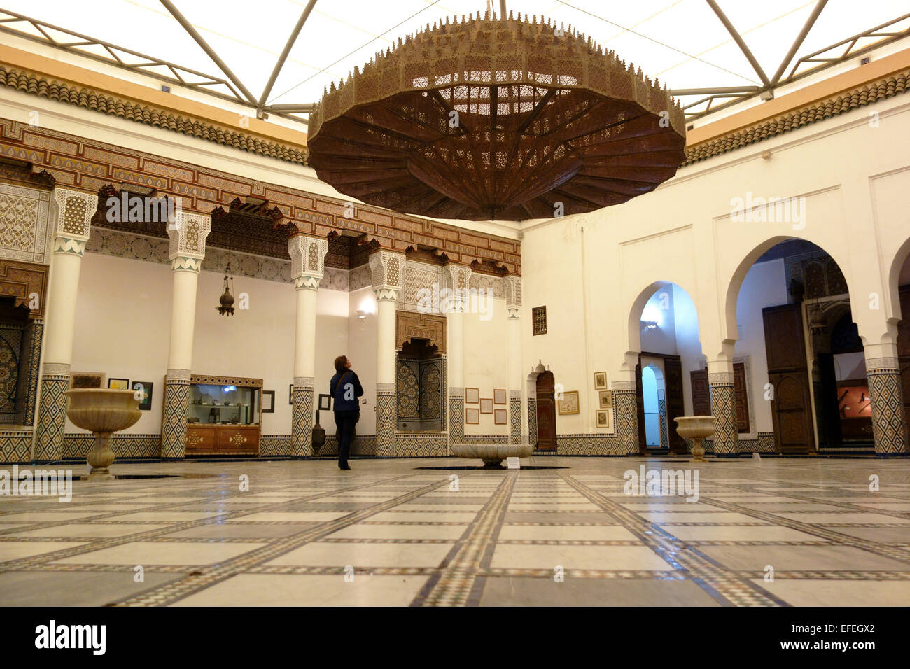 Marrakech museum Morocco Stock Photo - Alamy