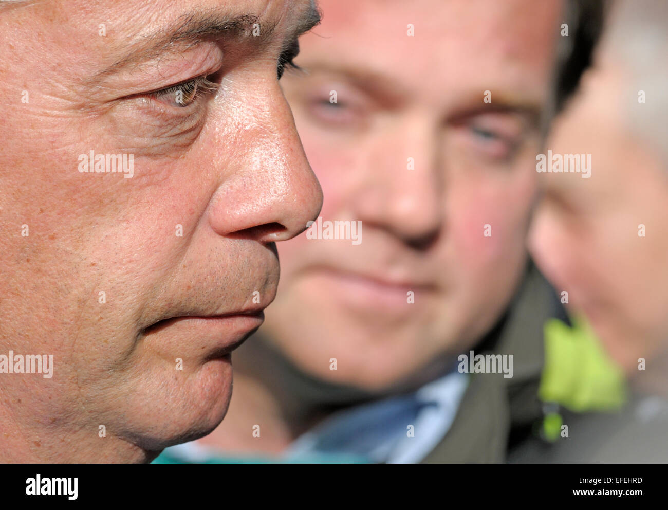 Nigel Farage MEP and UKIP leader in Rochester to support Mark Reckless ...