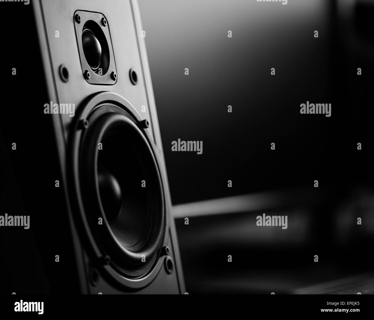 Two way loudspeaker Stock Photo - Alamy