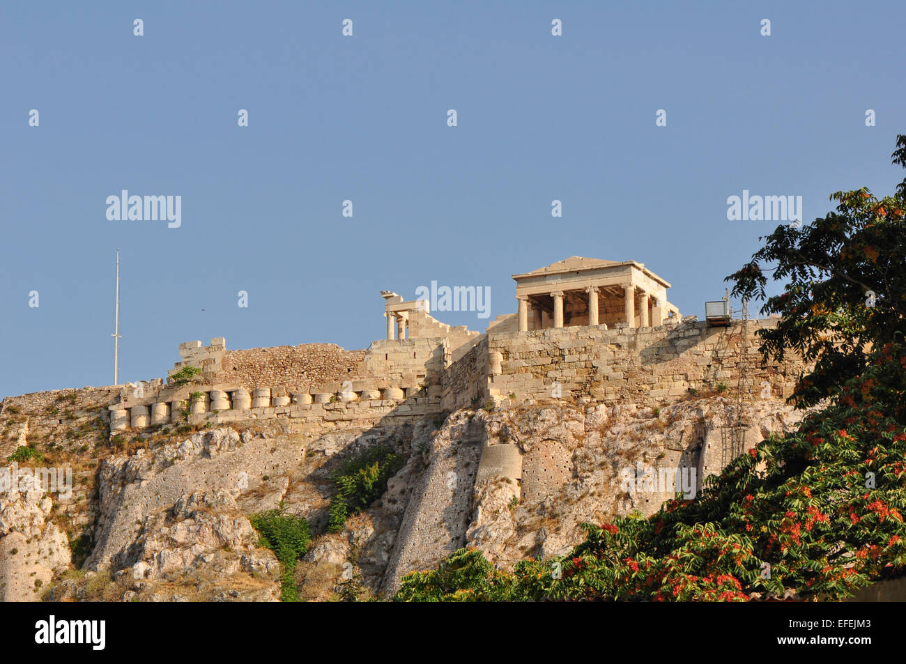 The Erechtheion temple in Acropolis, Athens, Greece Stock Photo - Alamy