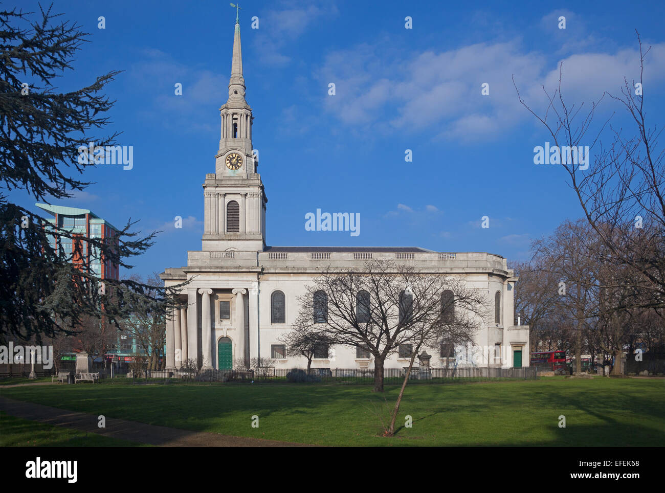 London, Tower Hamlets All Saints Poplar parish church Stock Photo - Alamy