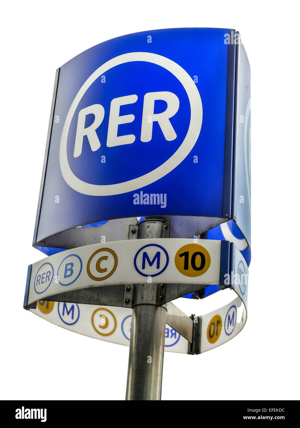 Rer metro station paris hi-res stock photography and images - Alamy