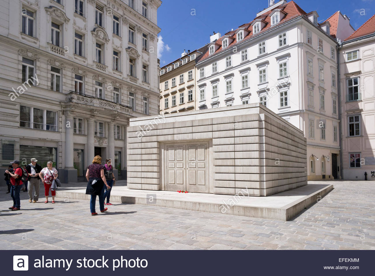 Judenplatz Holocaust Memorial High Resolution Stock Photography and ...