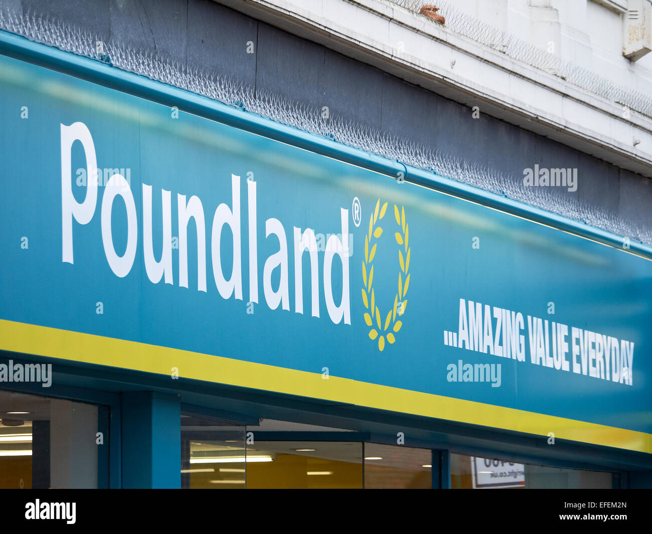 Poundland logo hi-res stock photography and images - Alamy