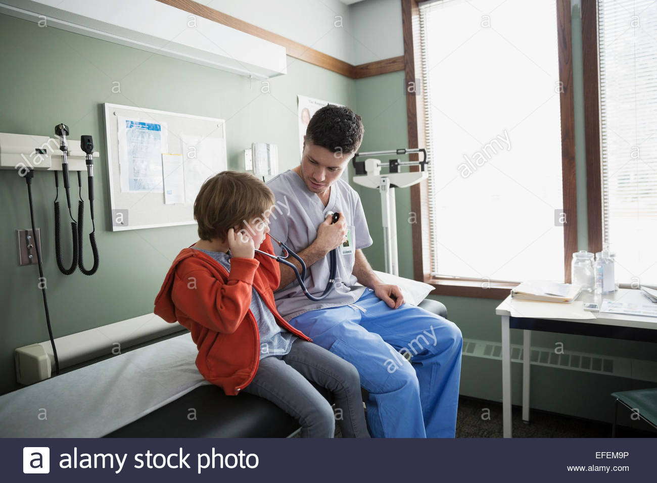 Teaching stethoscope hi-res stock photography and images - Alamy