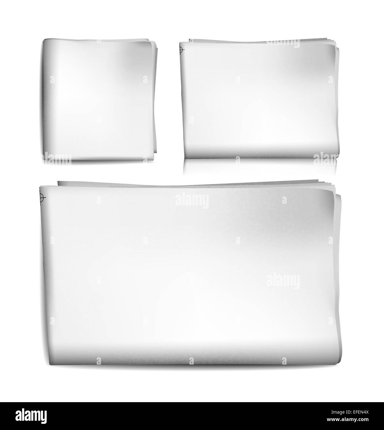 Blank newspaper background hi-res stock photography and images - Alamy