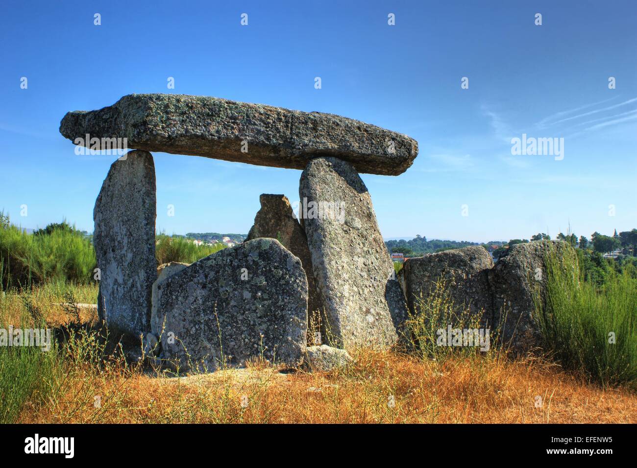 Menhir monolith megalith portugal hi-res stock photography and images ...