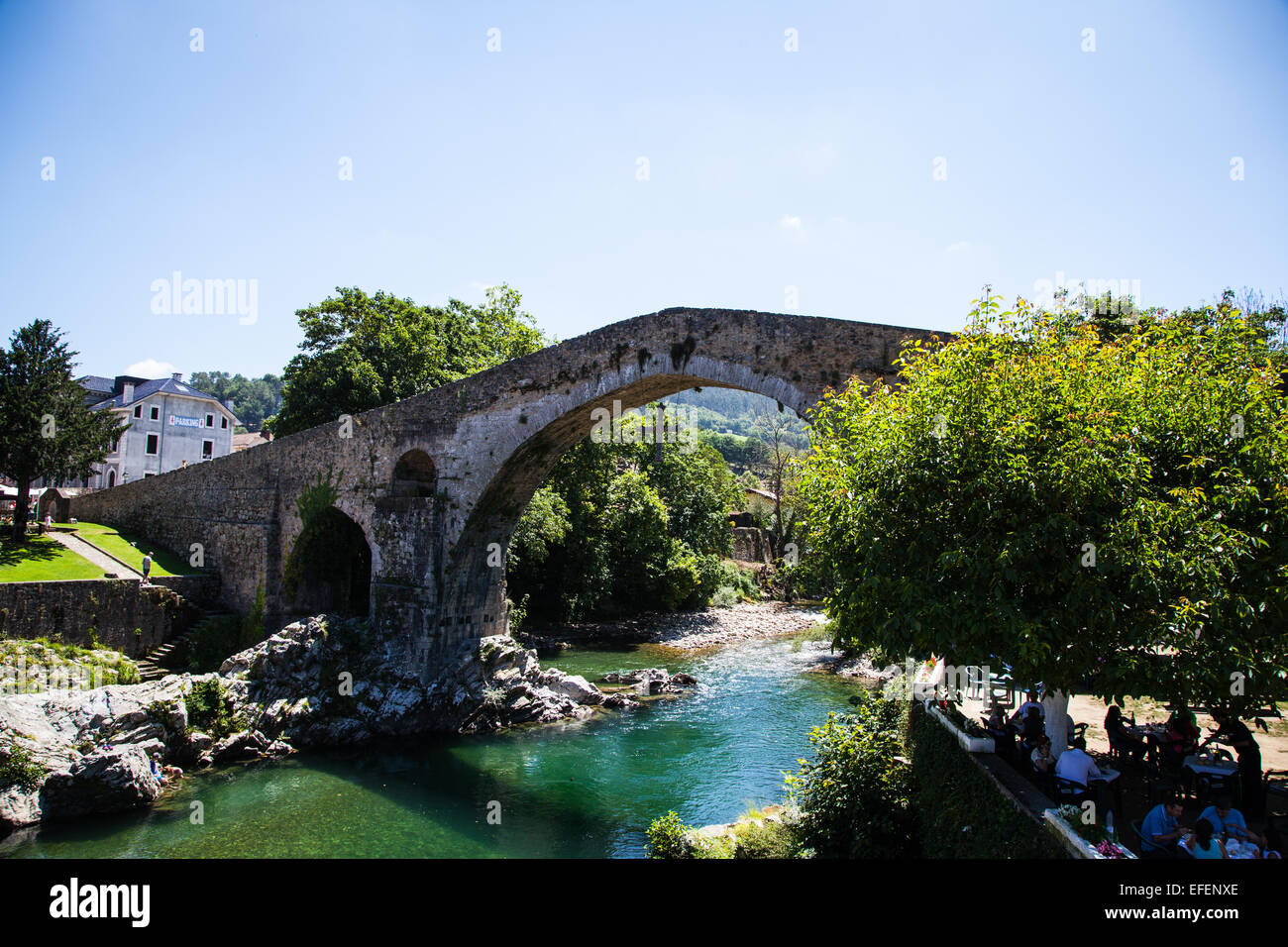 Cangas roman bridge hi-res stock photography and images - Alamy
