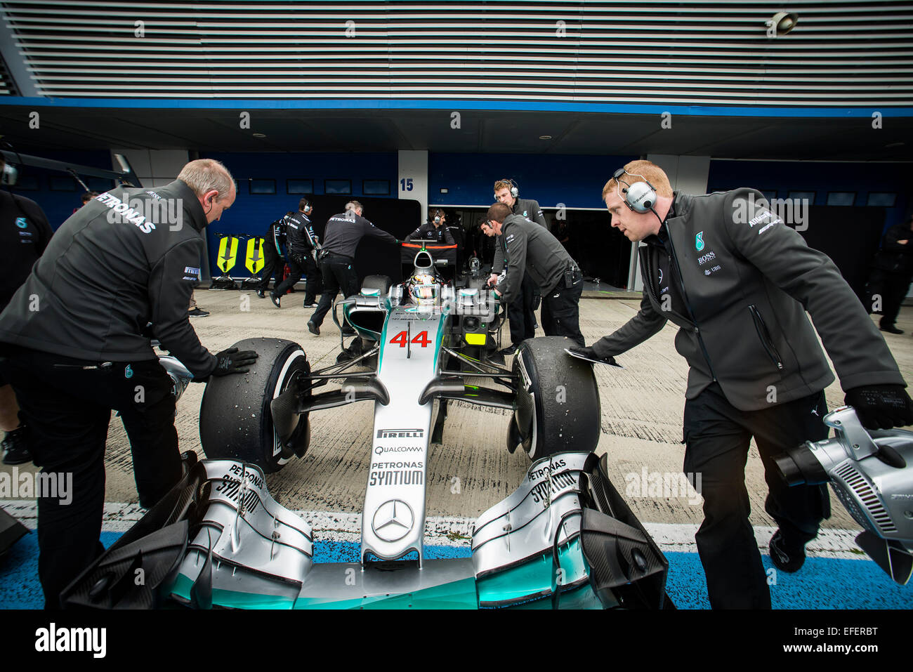 Lewis hamilton presentation hi-res stock photography and images - Alamy