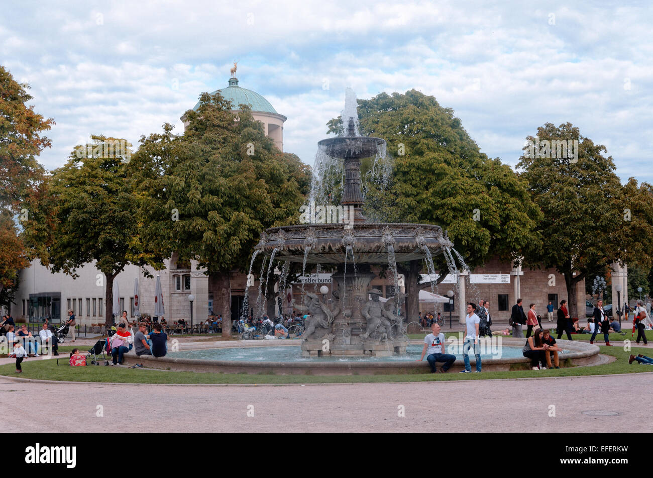 Schlossplatz in stuttgart germany hi-res stock photography and images ...