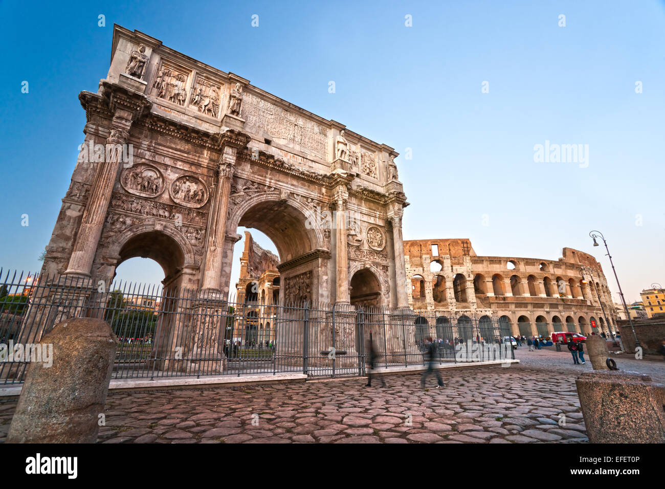 The Majestic Coliseum Amphitheater, Rome, Italy Stock Photo - Alamy