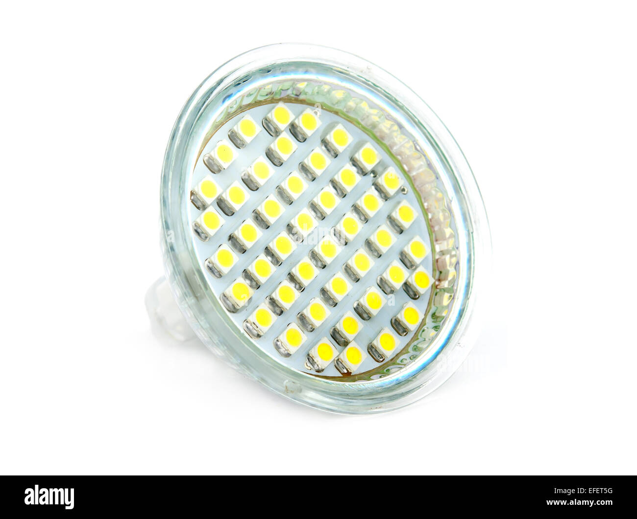 led lights bulb isolated of white Stock Photo - Alamy