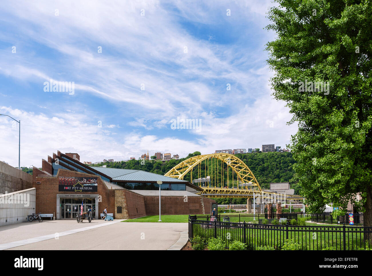 The Fort Pitt Museum, Point State Park, Pittsburgh, Pennsylvania, USA ...