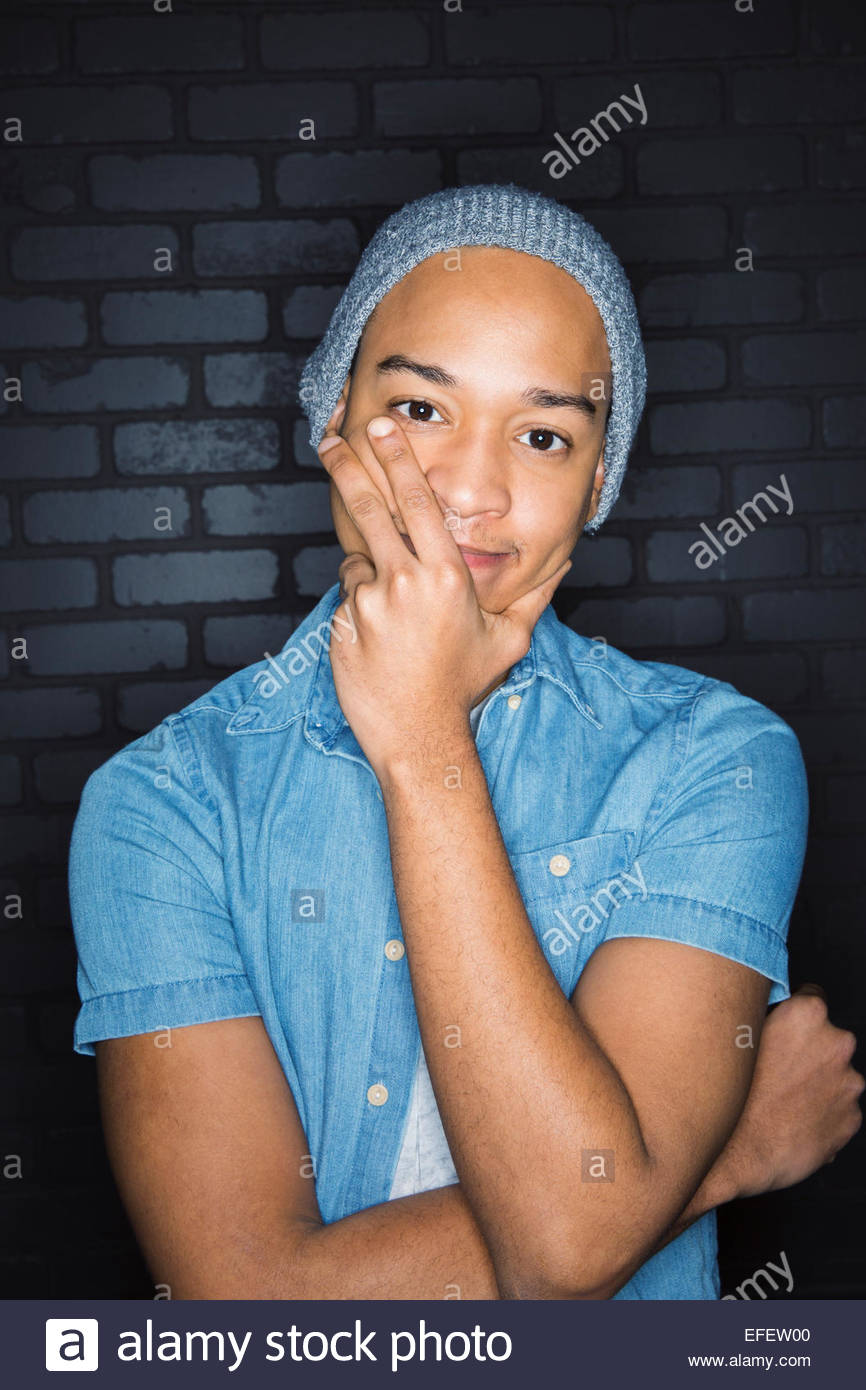 Beanie man hi-res stock photography and images - Alamy