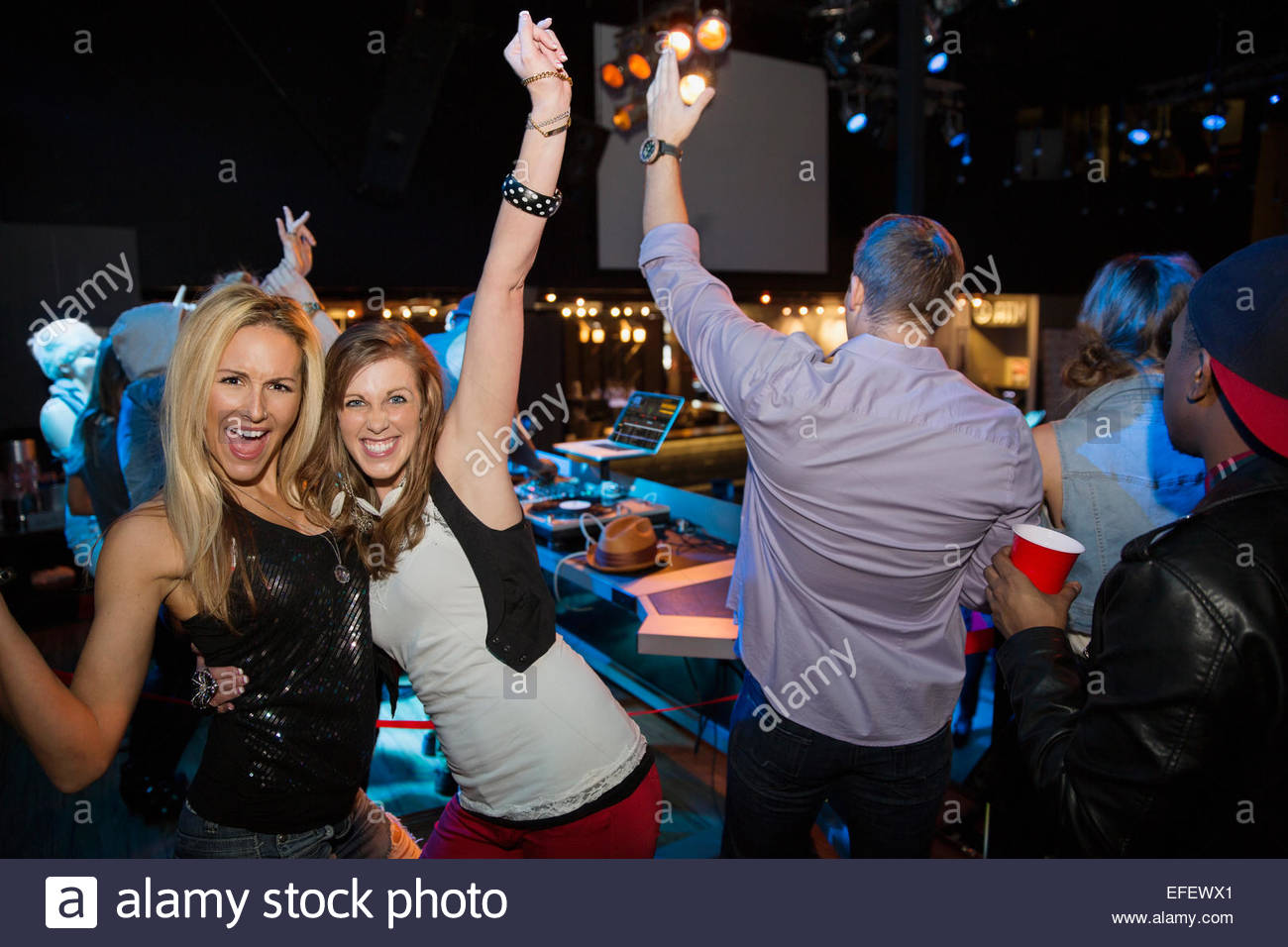 Nightclub dancing black hi-res stock photography and images - Alamy