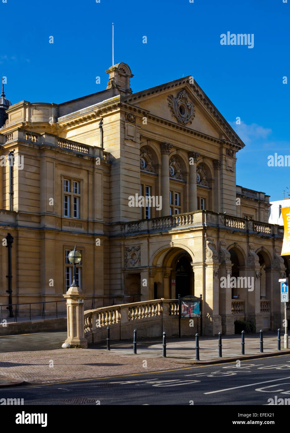Cheltenham Town Hall Gloucestershire England UK a public assembly rooms ...