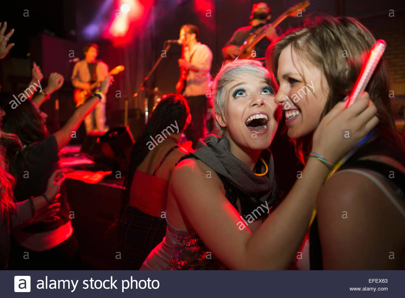 Crowd latin quarter nightlife hi-res stock photography and images - Alamy