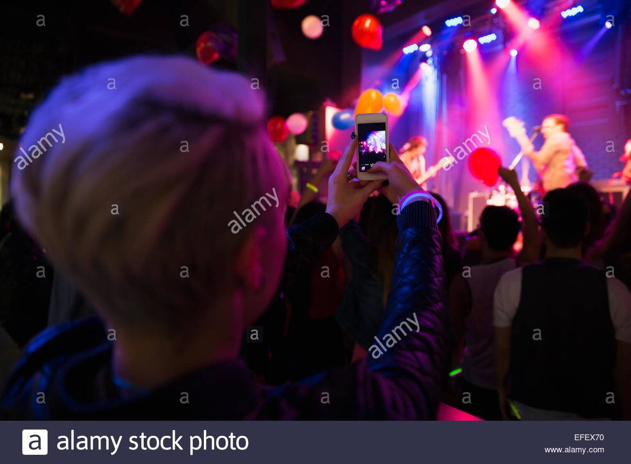 Concert Audience Stage Rock Stock Photos & Concert Audience Stage Rock ...
