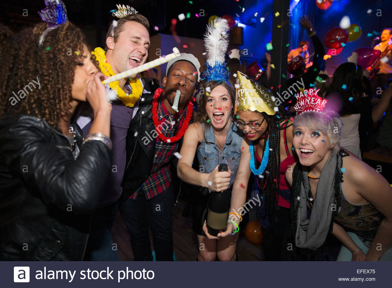 Nightclub celebration hi-res stock photography and images - Alamy