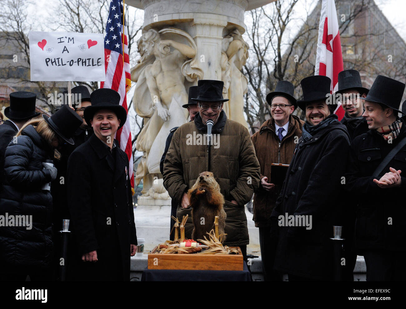 Punxsutawney phil hi-res stock photography and images - Alamy