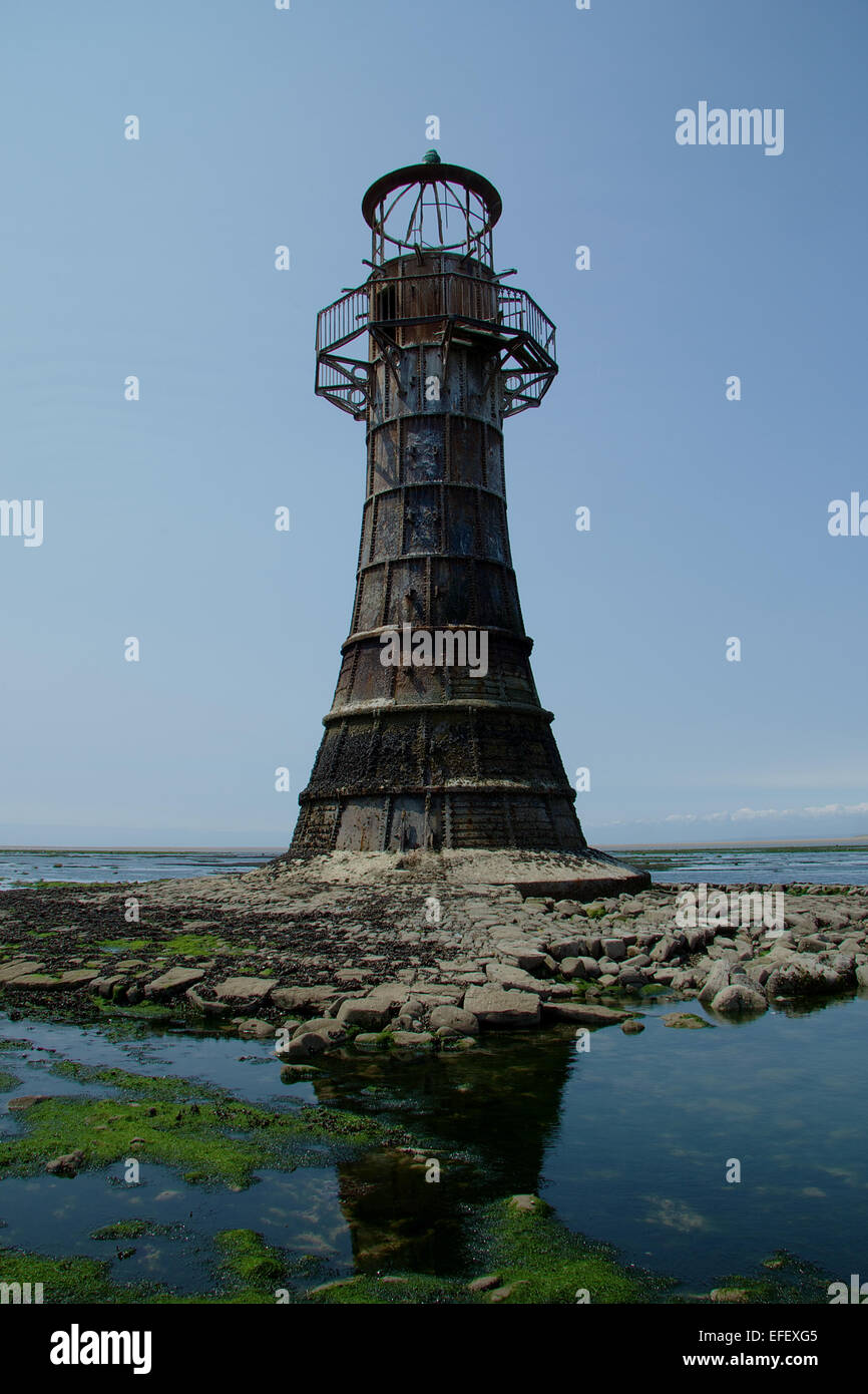 Whiteford lighthouse, gower peninsula hi-res stock photography and ...