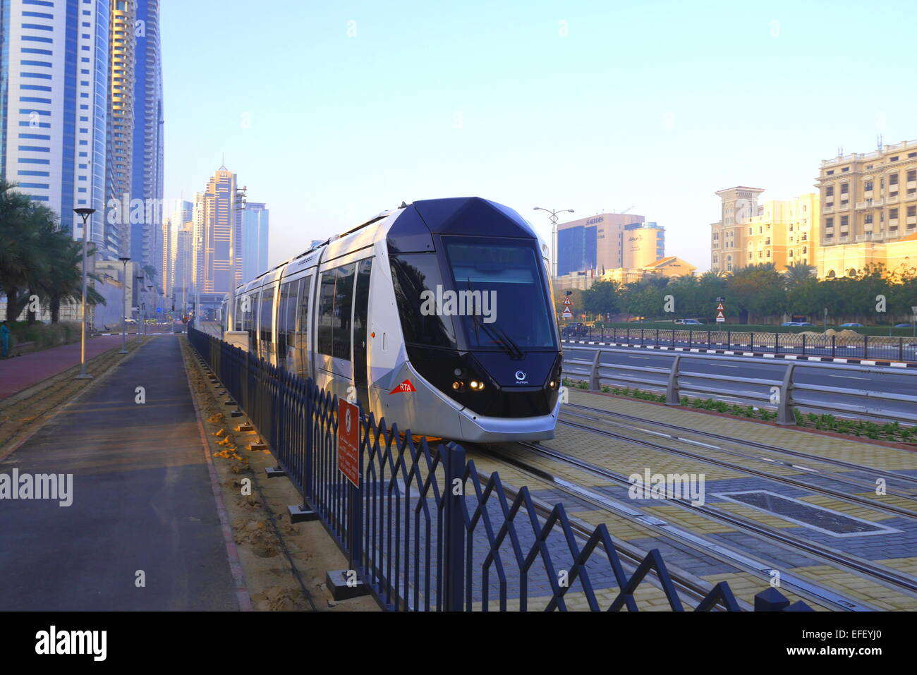 Dubai tram hi-res stock photography and images - Alamy