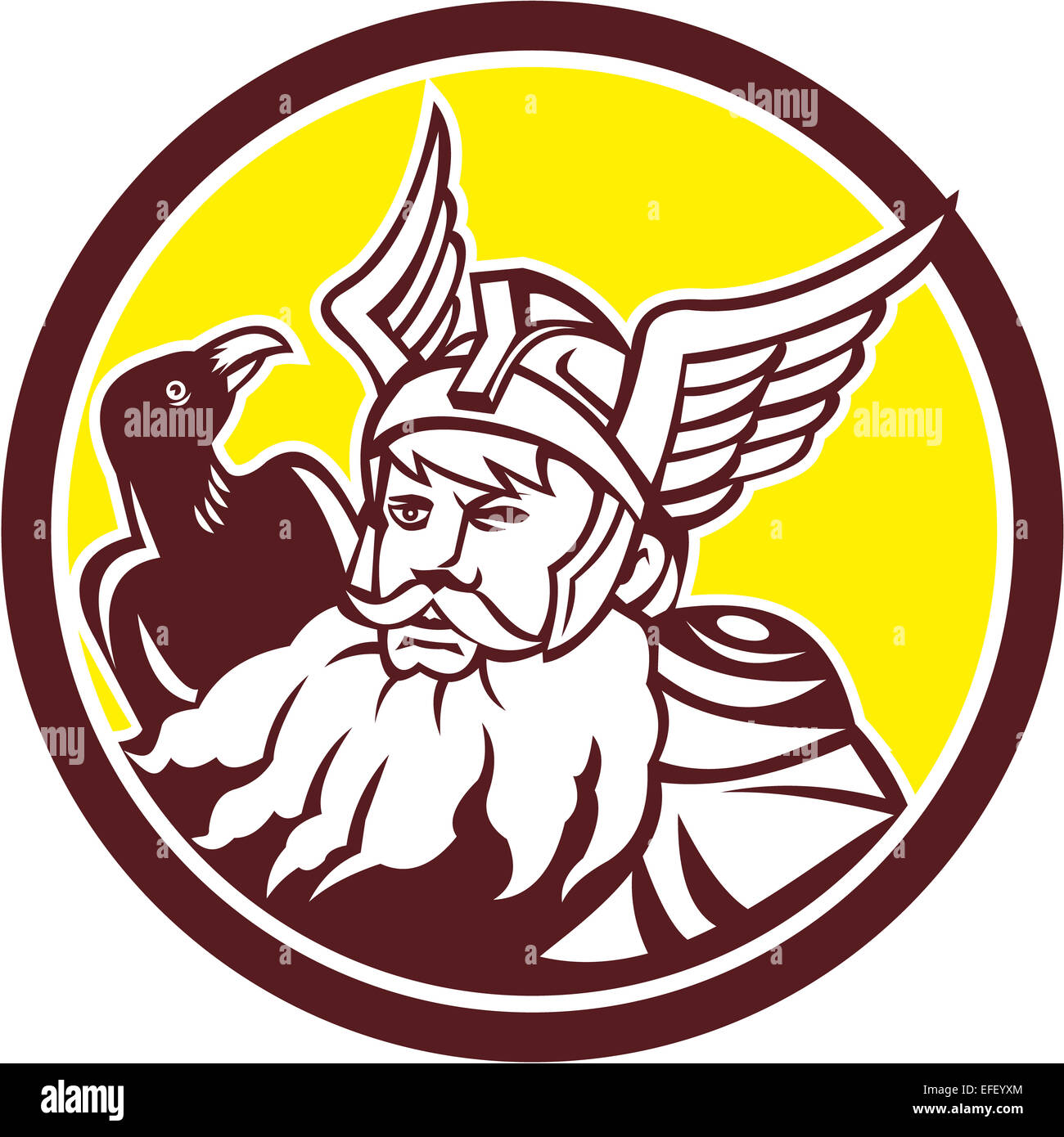 Norse god odin hi-res stock photography and images - Alamy