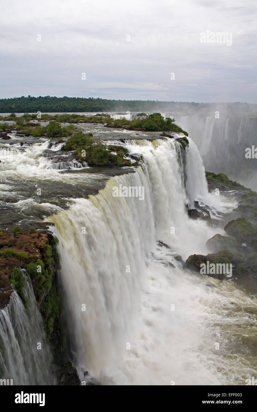 Floriano Falls, Iguazu National Park, Brazil Stock Photo - Alamy