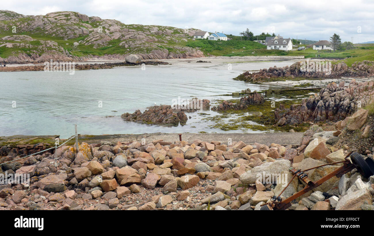 Fionnphort village on the Isle of Mull Scotland Stock Photo - Alamy
