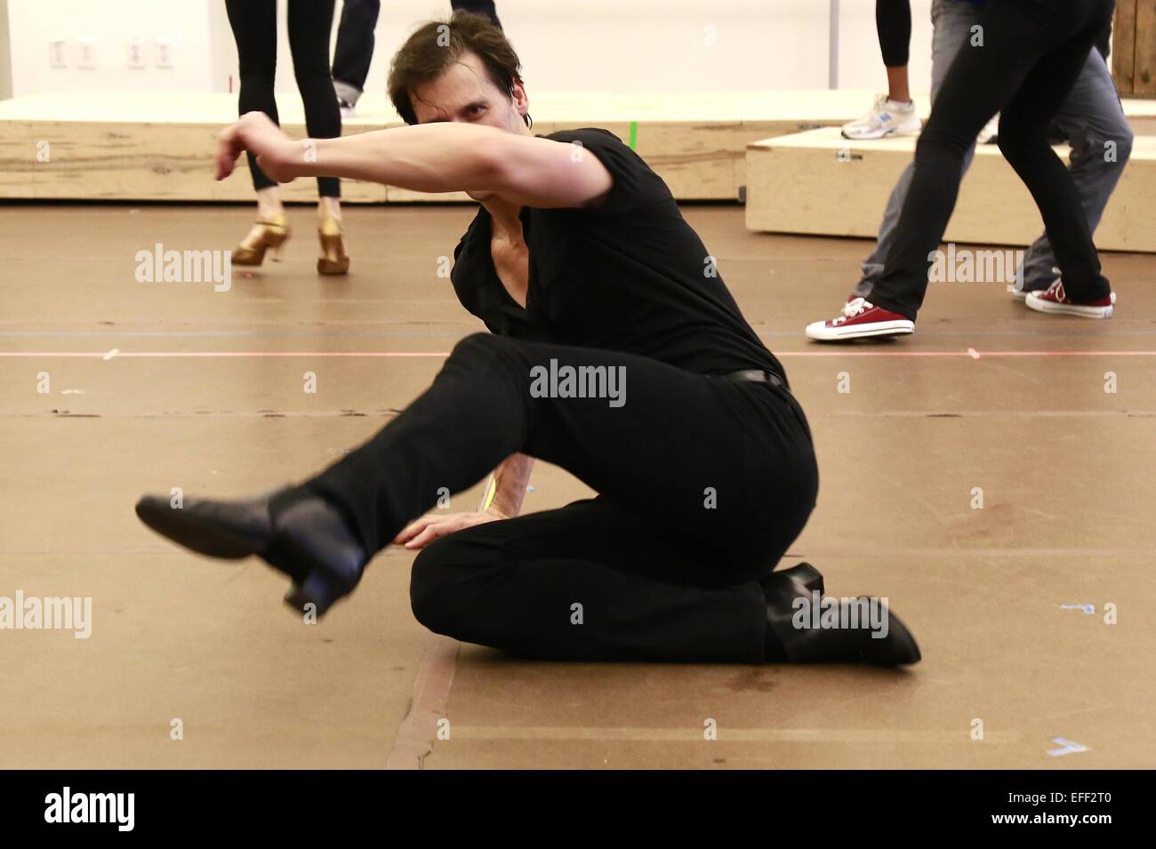 Rehearsal for Dirty Dancing The Tour held at New 42nd Street Studios ...