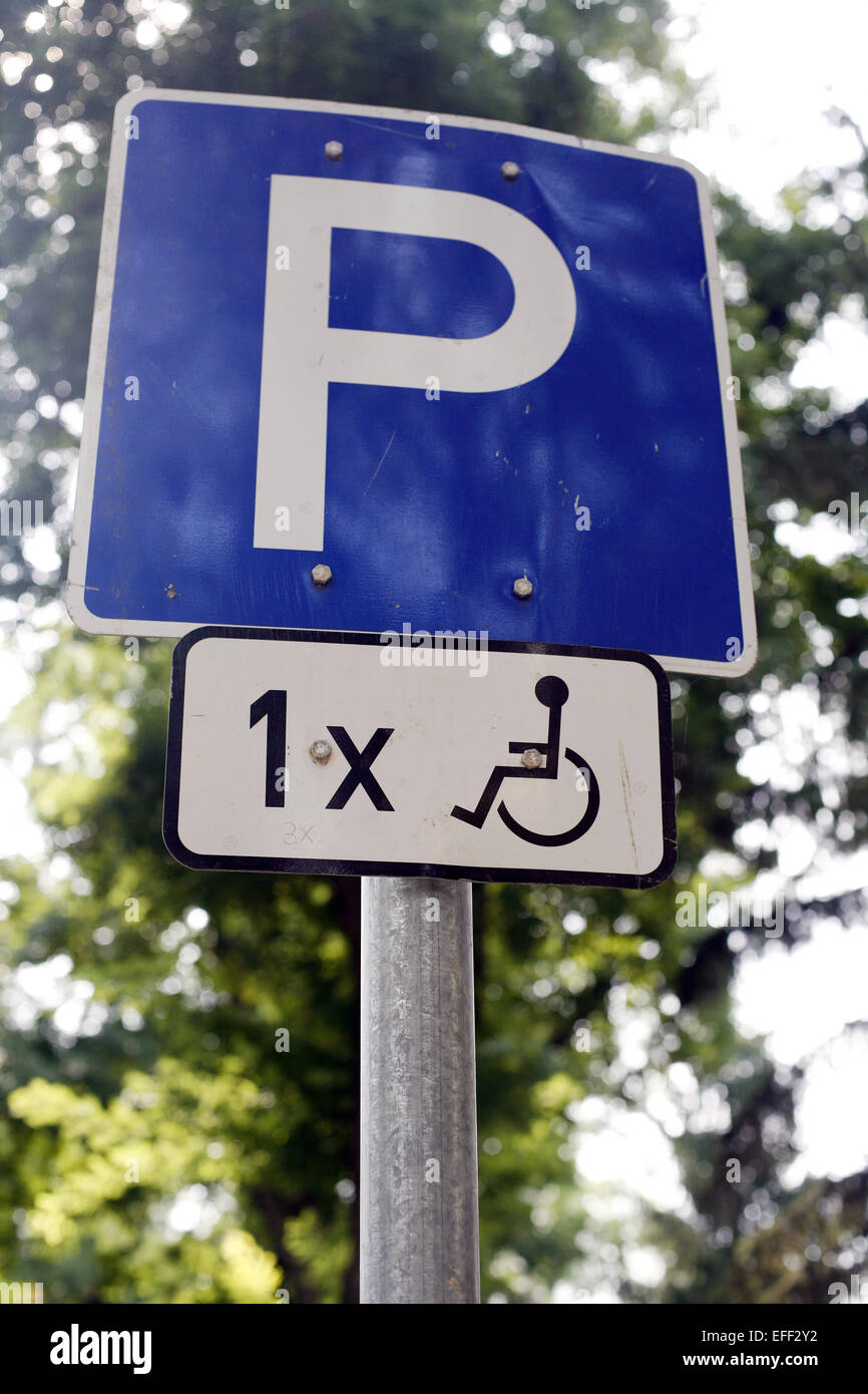 Cripple sign hi-res stock photography and images - Alamy