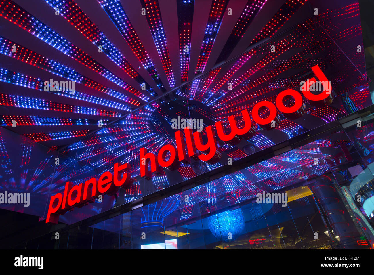 PLANET HOLLYWOOD HOTEL CASINO ENTRANCE SIGN THE STRIP LAS VEGAS NEVADA ...