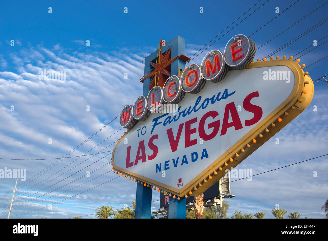 WELCOME TO FABULOUS LAS VEGAS NEON SIGN THE STRIP LAS VEGAS NEVADA USA ...