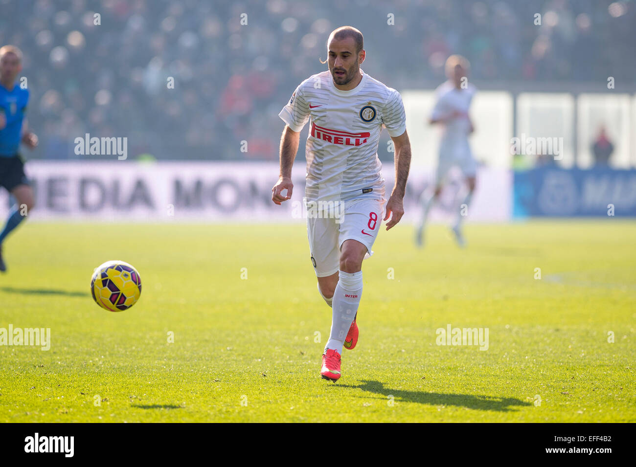 Reggio Emilia, Italy. 1st Feb, 2015. Rodrigo Palacio (Inter) Football ...