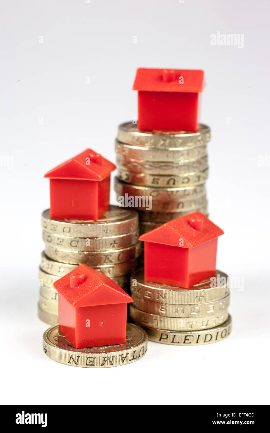 Monopoly houses stack hi-res stock photography and images - Alamy