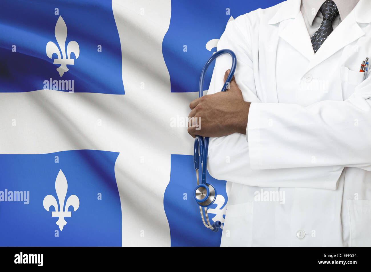 Québecois flag hi-res stock photography and images - Alamy