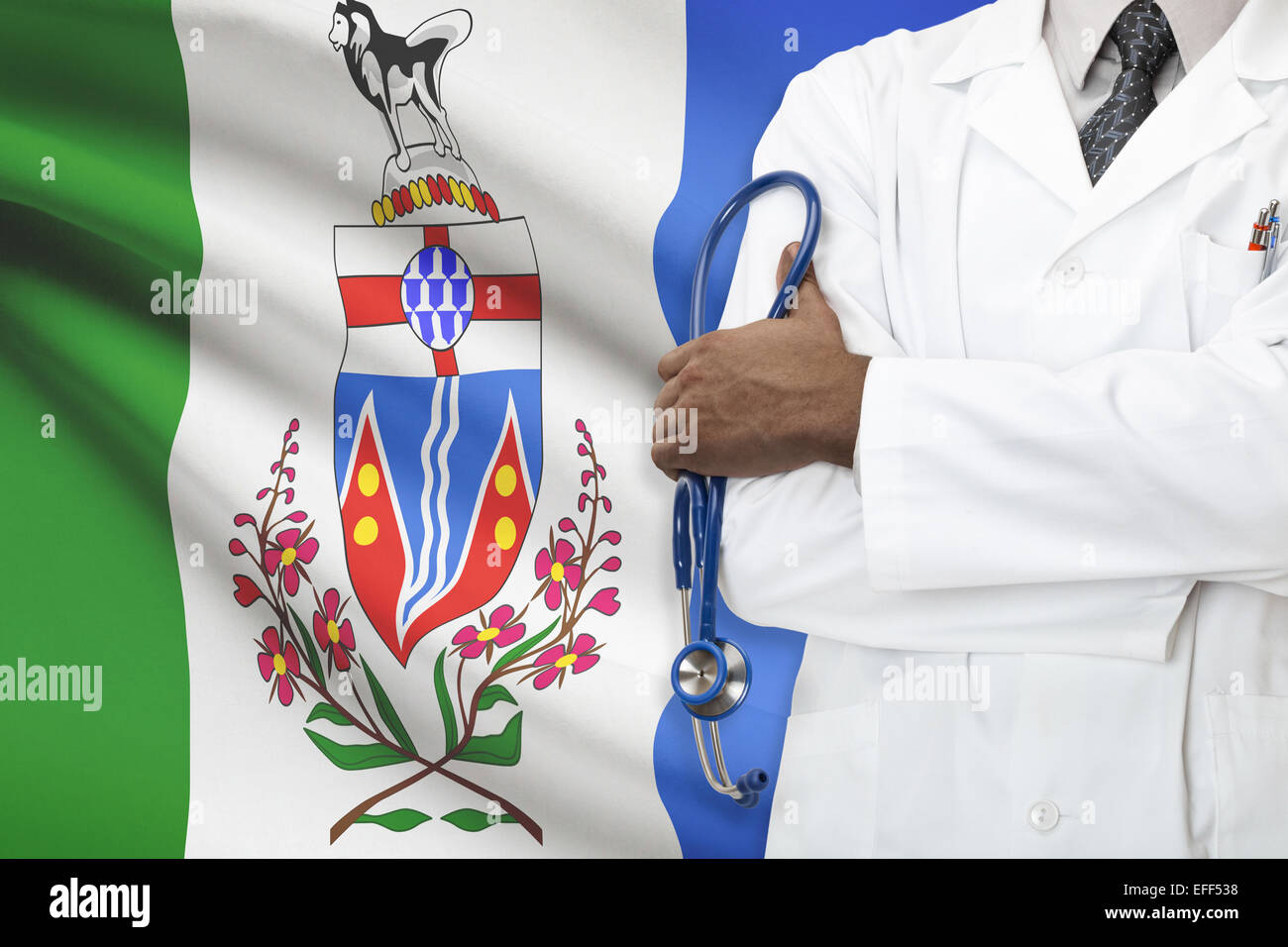 Concept of Canadian healthcare system - Yukon Stock Photo - Alamy