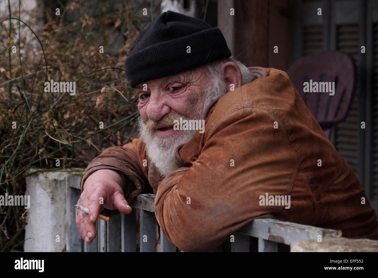 Villager greece hi-res stock photography and images - Alamy