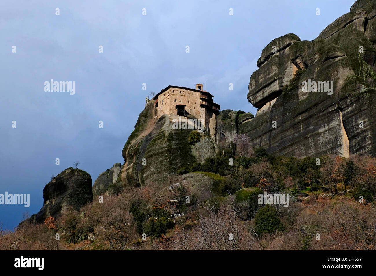 The Greek Orthodox monastery Holy Monastery of St. Nicholas Anapausas ...